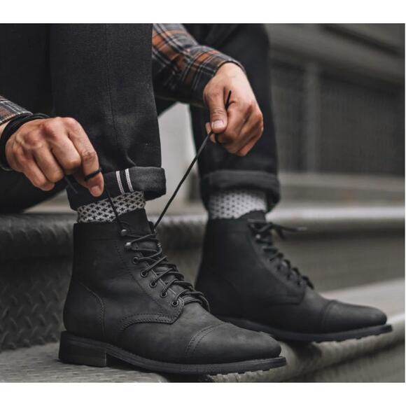 Thursday Boot Company | Shoes | Thursday Boot Co Captain Boots In Black ...